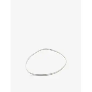 Monica Vinader Nura Reef Sterling-silver Bangle - Sterling Silver