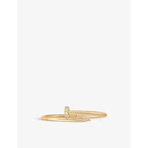 Cartier 18ct Yellow- And Diamond Juste Un Clou Bracelet - Gold