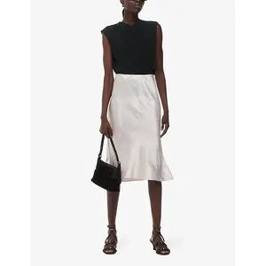 Whistles Cowl-neck Sleeveless Woven Top