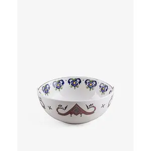 SELETTI Hybrid Tiwanaku Abstract-pattern Bone-china Porcelain Bowl