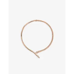 BVLGARI Serpenti Viper Diamond Necklace - Rose Gold