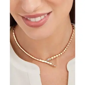 BVLGARI Serpenti Viper Diamond Necklace