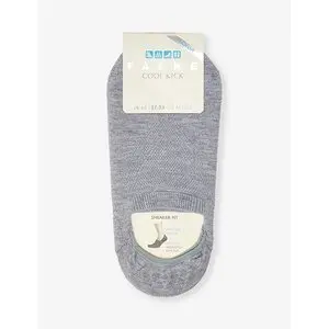 Falke Cool Kick Stretch-woven Invisible Socks - Light Grey Mel.