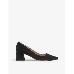 LK BENNETT Pointed-toe Suede Heeled Courts