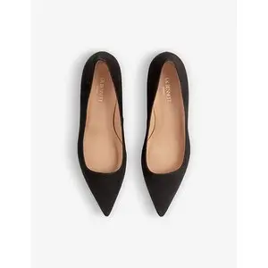 LK BENNETT Pointed-toe Suede Heeled Courts