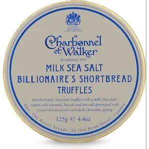 CHARBONNEL ET WALKER Sea Salt Billionaire's Shortbread Milk Chocolate Truffles 125g - One-color
