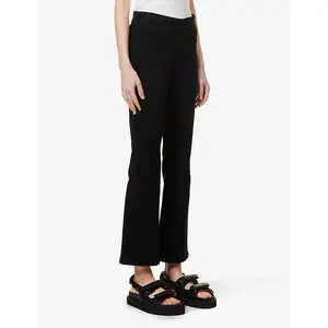 FRAME Le Crop Mini Boot Stretch-denim Jeans