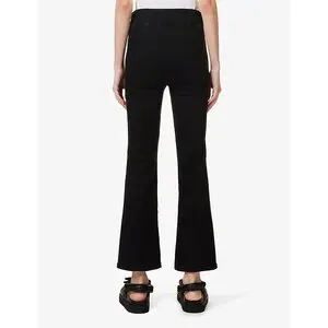 FRAME Le Crop Mini Boot Stretch-denim Jeans