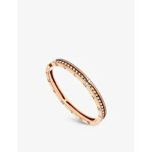 BVLGARI B.zero1 18ct Diamond Bracelet - Rose Gold