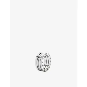 BVLGARI B.zero1 18ct Three-band Ring - White Gold
