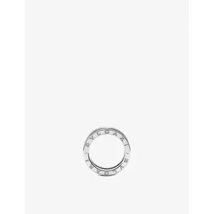 BVLGARI B.zero1 18ct Three-band Ring - White Gold