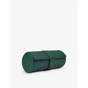 Smythson Panama Leather Watch Roll