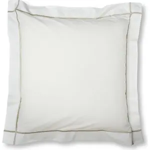 YVES DELORME Athena Pillowcase 65x65cm - Pierre