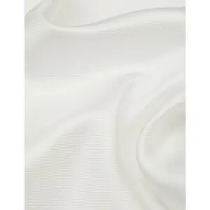 REISS Ceremony Logo-print Silk Pocket Square - White