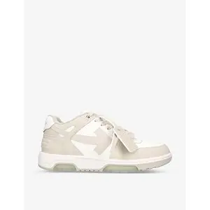 Off-white Contrast Stitching Shoes For Men