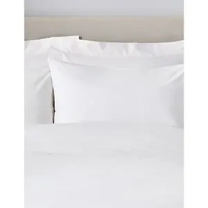THE WHITE COMPANY Savoy Cotton Duvet Cover - White