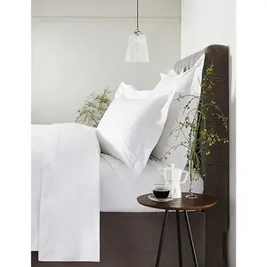 THE WHITE COMPANY Savoy Cotton Duvet Cover - White