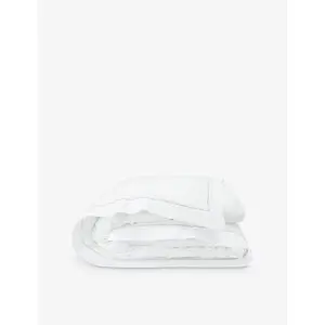 THE WHITE COMPANY Savoy Cotton Duvet Cover - Whtesilver