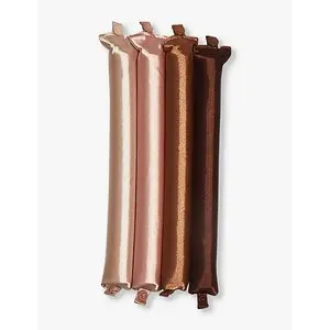 KITSCH Jumbo Satin Hair Flexi Rods Pack Of Four - Rosewood