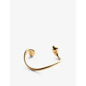Bottega Veneta Drop Gold-plated Bracelet - Yellow Gold