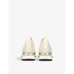 Carvela Janeiro 2 Crystal-embellished Knitted Trainers