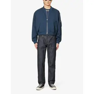 Nudie Jeans Gritty Jackson Straight-leg Regular-fit Denim Jeans - Dry Old