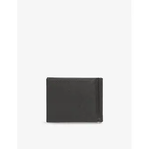 Prada Logo-plaque Leather Wallet