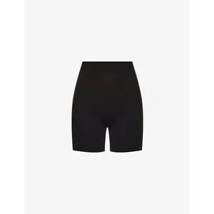 Wolford Contour Control Stretch-cotton Shorts - Black