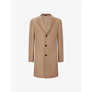 REISS Gable Single-breasted Wool-blend Coat