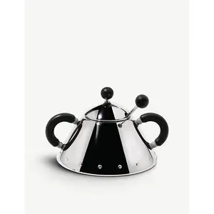 ALESSI Sugar Bowl And Spoon - Black