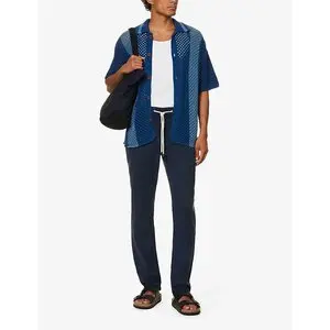 Paige Tapered-leg Relaxed-fit Stretch-woven Jeans - Vint Deep Anchor