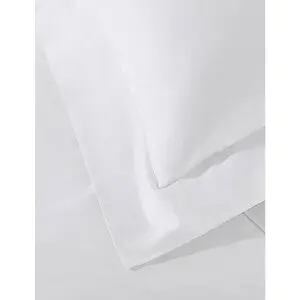 THE WHITE COMPANY Essentials Egyptian-cotton Pillowcase 50x75cm - White