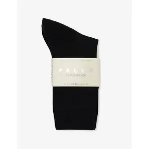 Falke Knitted Crew Socks - Black