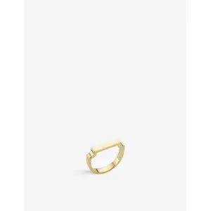Monica Vinader Signature Ring - Yellow Gold