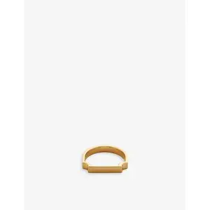 Monica Vinader Signature Ring - Yellow Gold