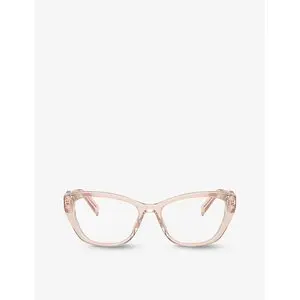 Prada Pr 19wv Cat-eye Acetate Glasses