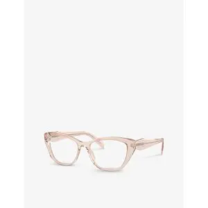 Prada Pr 19wv Cat-eye Acetate Glasses