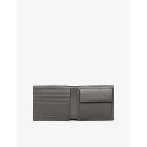 Prada Triangle-plaque Leather Wallet