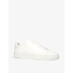Kurt Geiger Lennon Logo-embossed Leather Low-top Trainers
