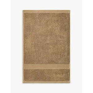 BOSS Loft Logo-embroidered Cotton Towel