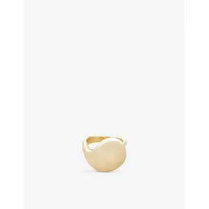 Monica Vinader Nura Wrap Ring - Yellow Gold