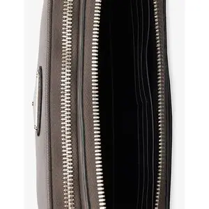 Prada Brand-plaque Saffiano-leather Cross-body Bag