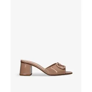Valentino Garavani Glossed Mules Clogs For Women