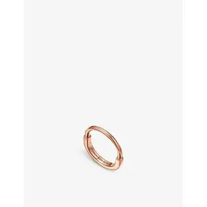 Tiffany & Co. Lock 18ct Rose-gold Ring - Rose Gold