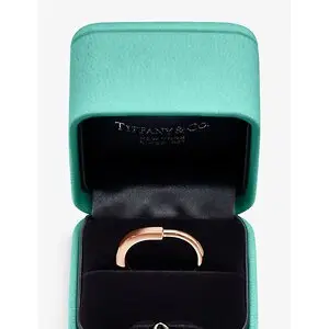 Tiffany & Co. Lock 18ct Rose-gold Ring - Rose Gold