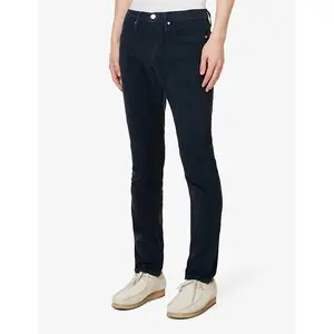 FRAME L'homme Slim-fit Straight-leg Stretch-denim Jeans