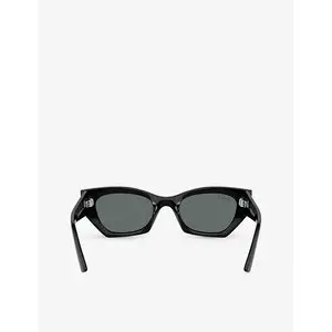 Ray-ban Zena Irregular-frame Sunglasses - Black