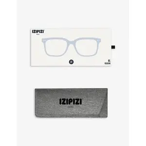 IZIPIZI L Square-framed Reading Glasses - Frozen Blue