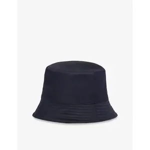 Prada Logo-plaque Nylon Bucket Hat - Blue