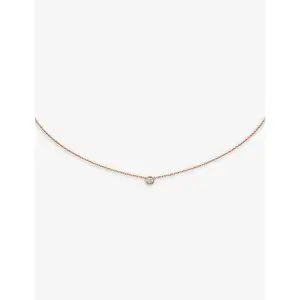 CARTIER D'amour Extra Small Rose Gold Diamond Necklace - One-color